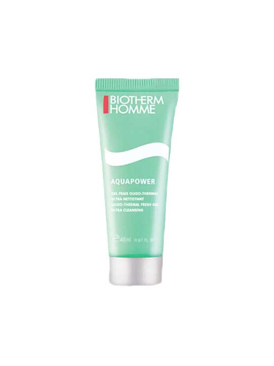 Biotherm Homme Aquapower Cleansing Gel travel size 40ml | WhatHeWants SG