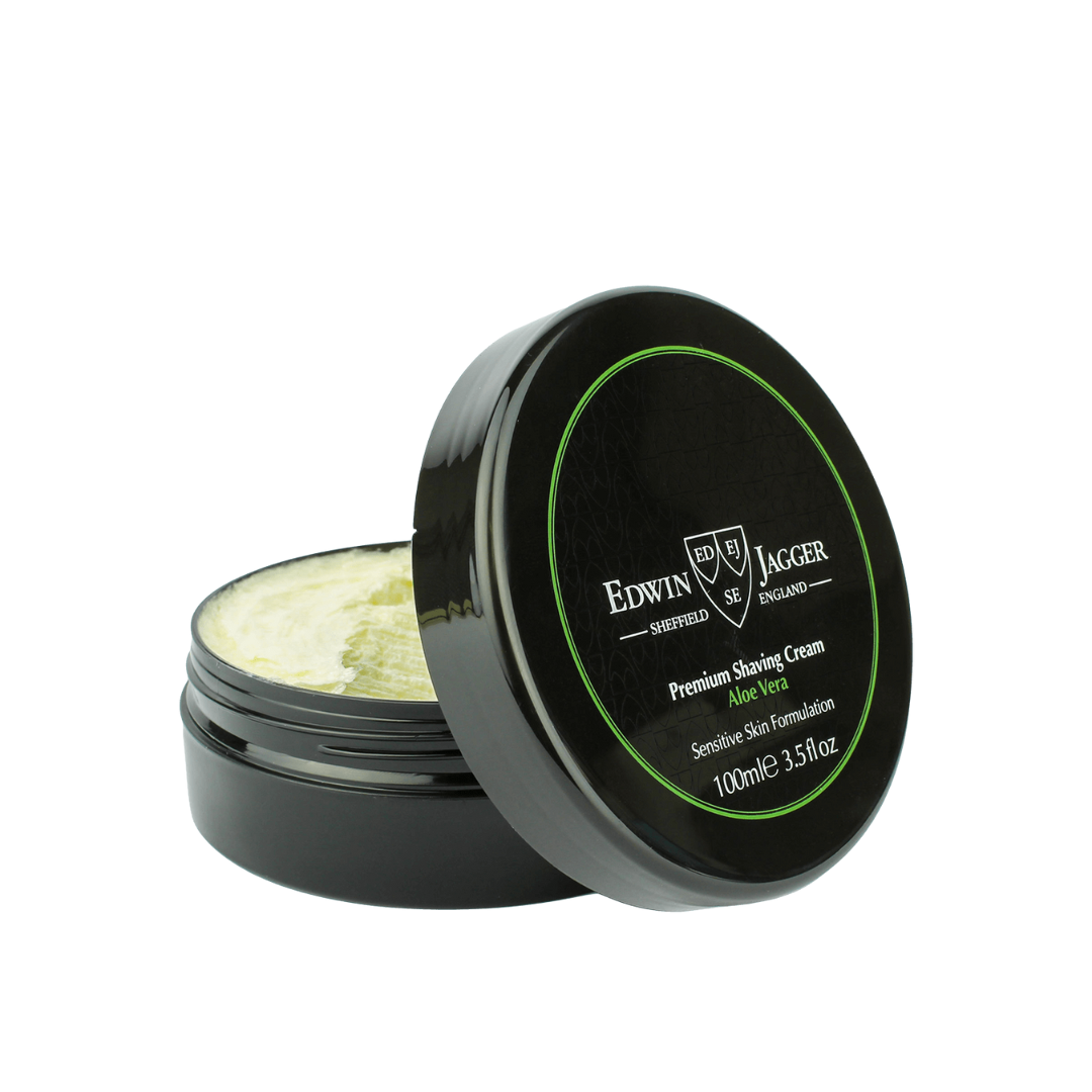 Edwin Jagger Aloe Vera Shaving Cream 100ml | WhatHeWants SG