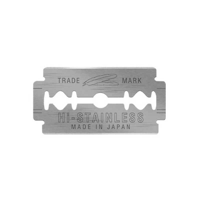 Feather New Hi-Stainless Double Edge Blades (10 blades) | WhatHeWants SG